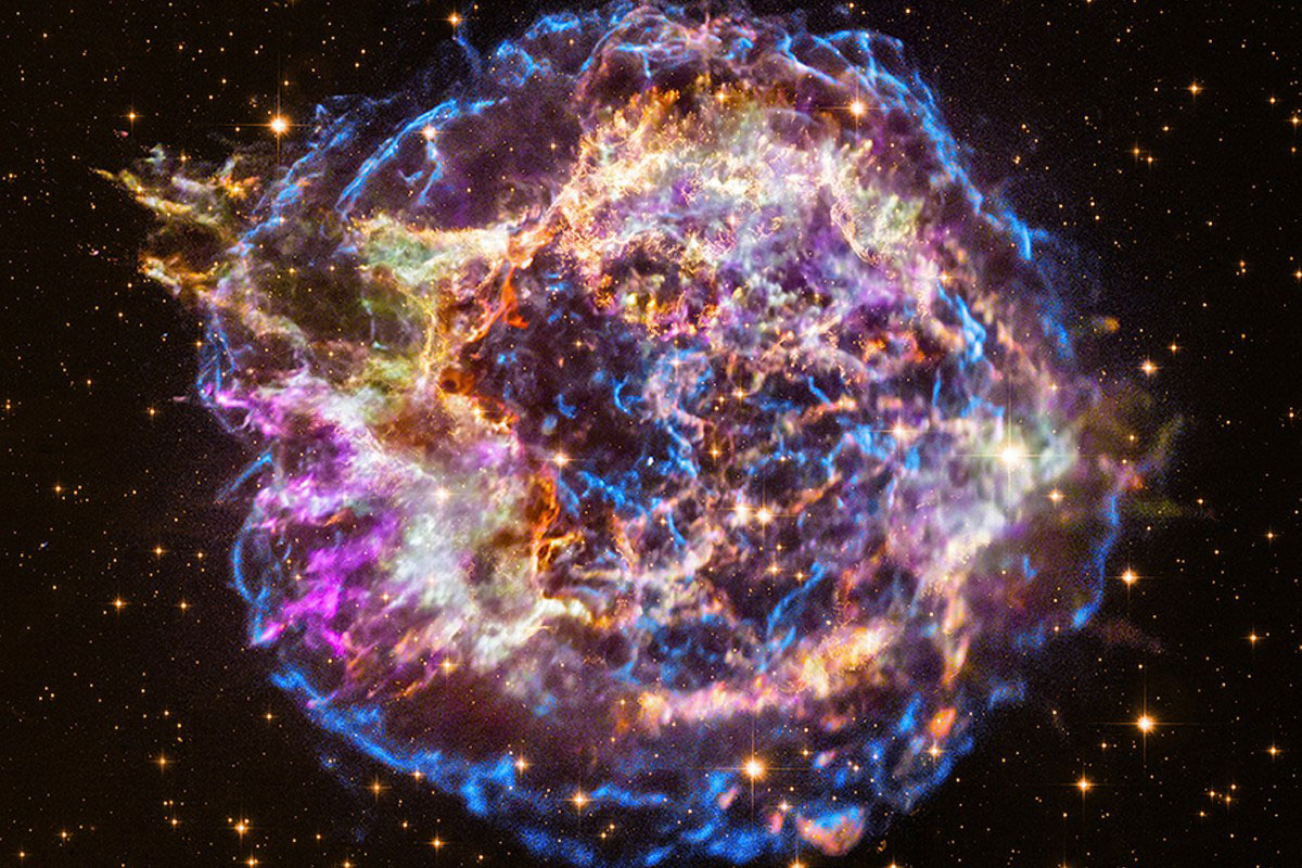 Supernova Remnant of Cassiopeia A Captured by NASA's Chandra X-ray ...